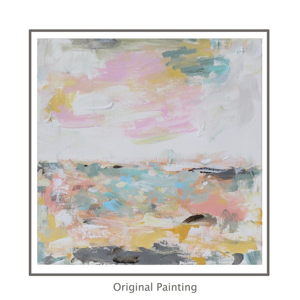 Pastel Abstract Painting - Etsy