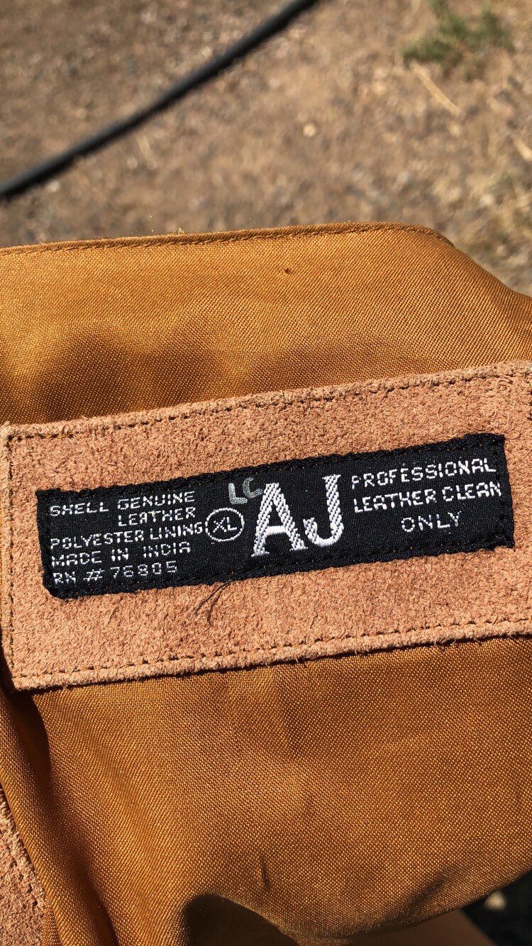 Vintage Shell Genuine Leather Vest - Etsy Denmark