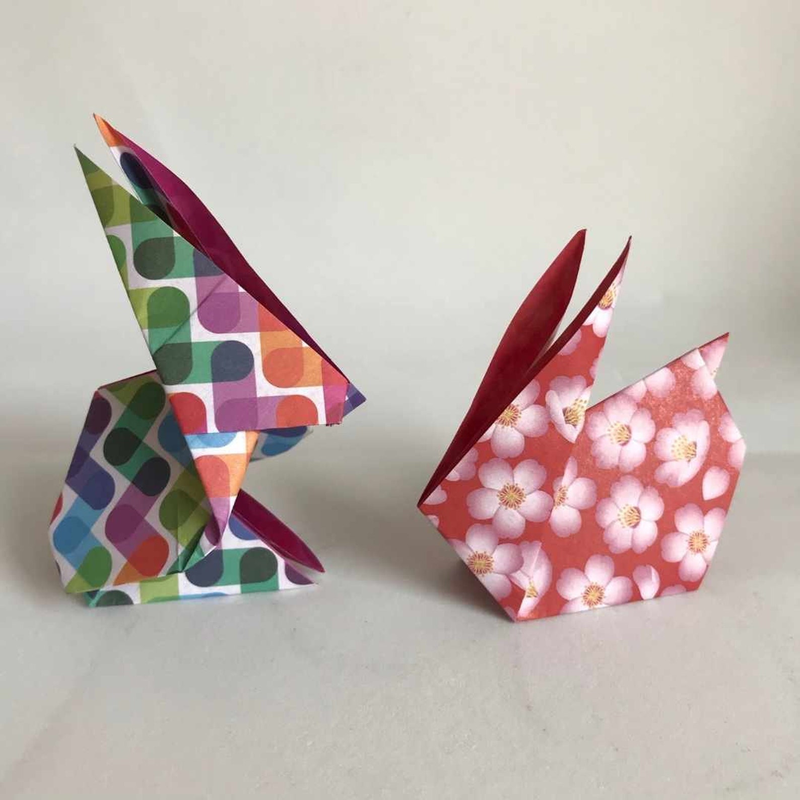 Origami Rabbit DIY Kit in Display Gift Box - Etsy