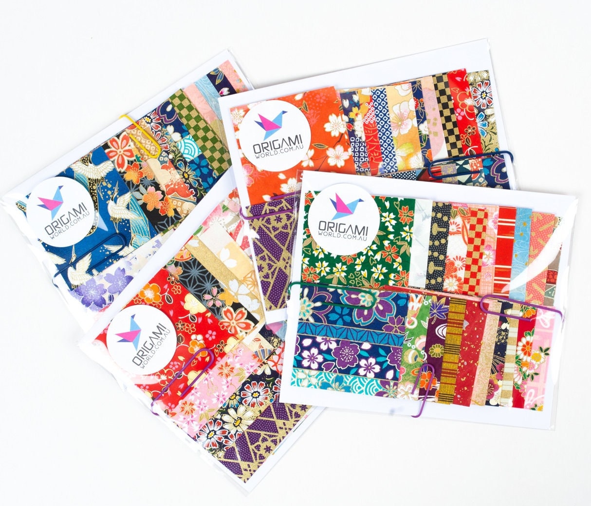 Japanese Yuzen Washi Paper - Mini Small 6cm X 6cm Origami Paper Pack ...