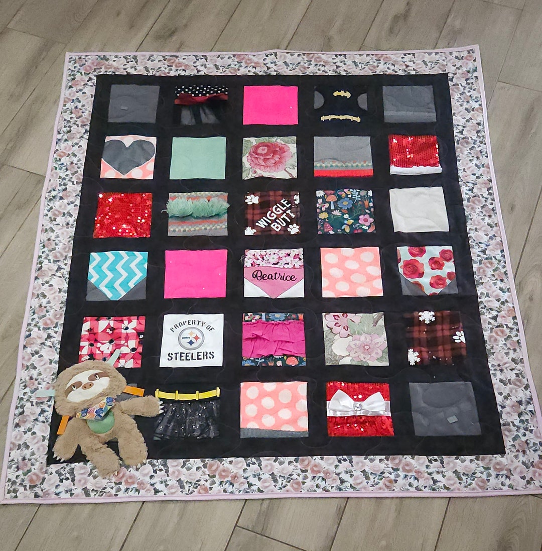 Dog Memorial Quilt; (large-60lb Size Clothing)pet Memorial; Pet ...