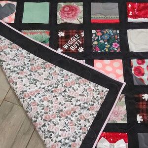 Dog Memorial Quilt; (large-60lb Size Clothing)pet Memorial; Pet ...