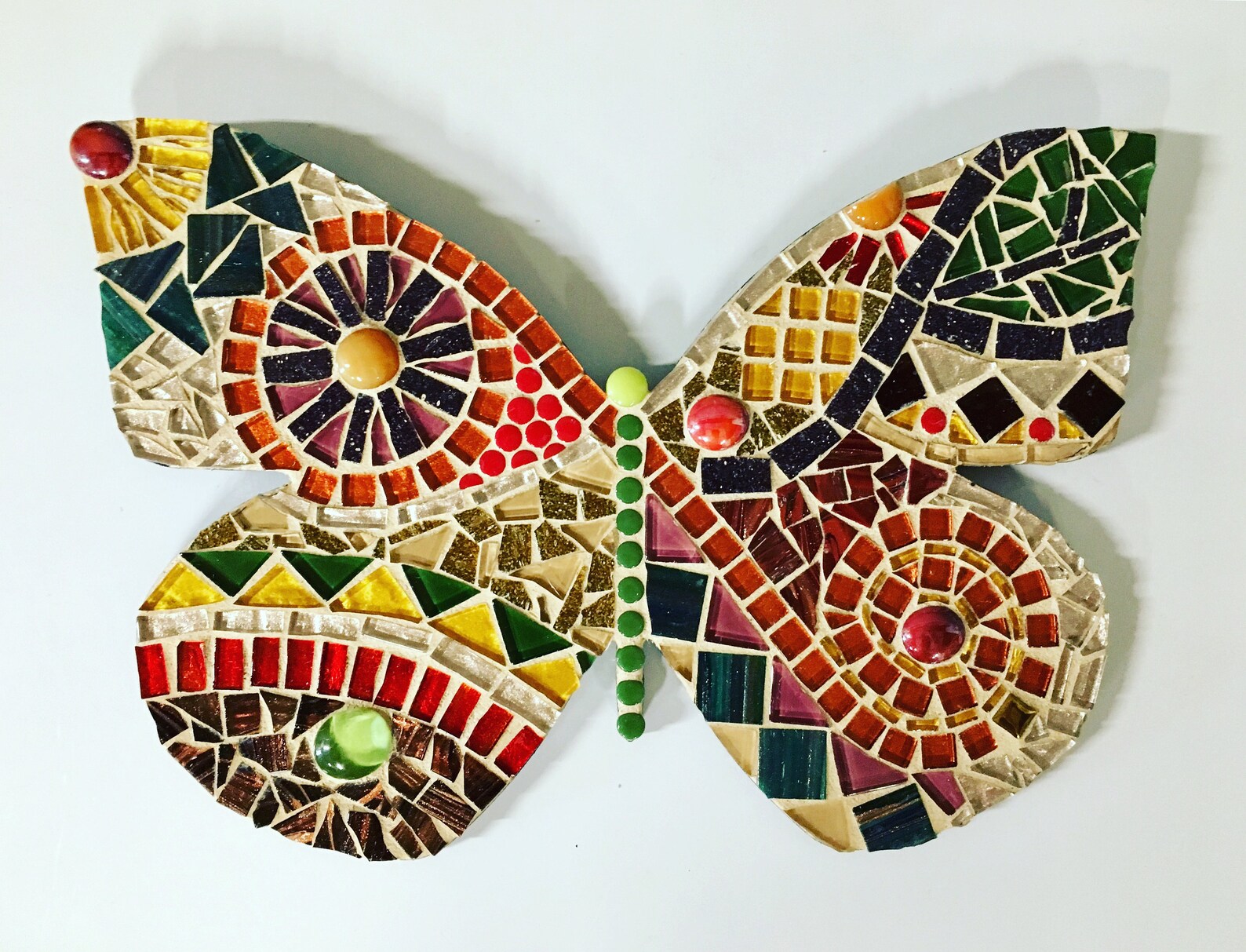 Mosaic butterfly | Etsy