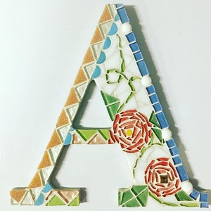 Mosaic Letter - Nursery, Office, Kids Room - Etsy