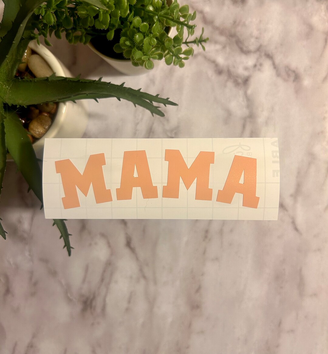 Mama Decal | Mama Decal for Car | Mama Varsity Decal | Mothers Day Gift ...