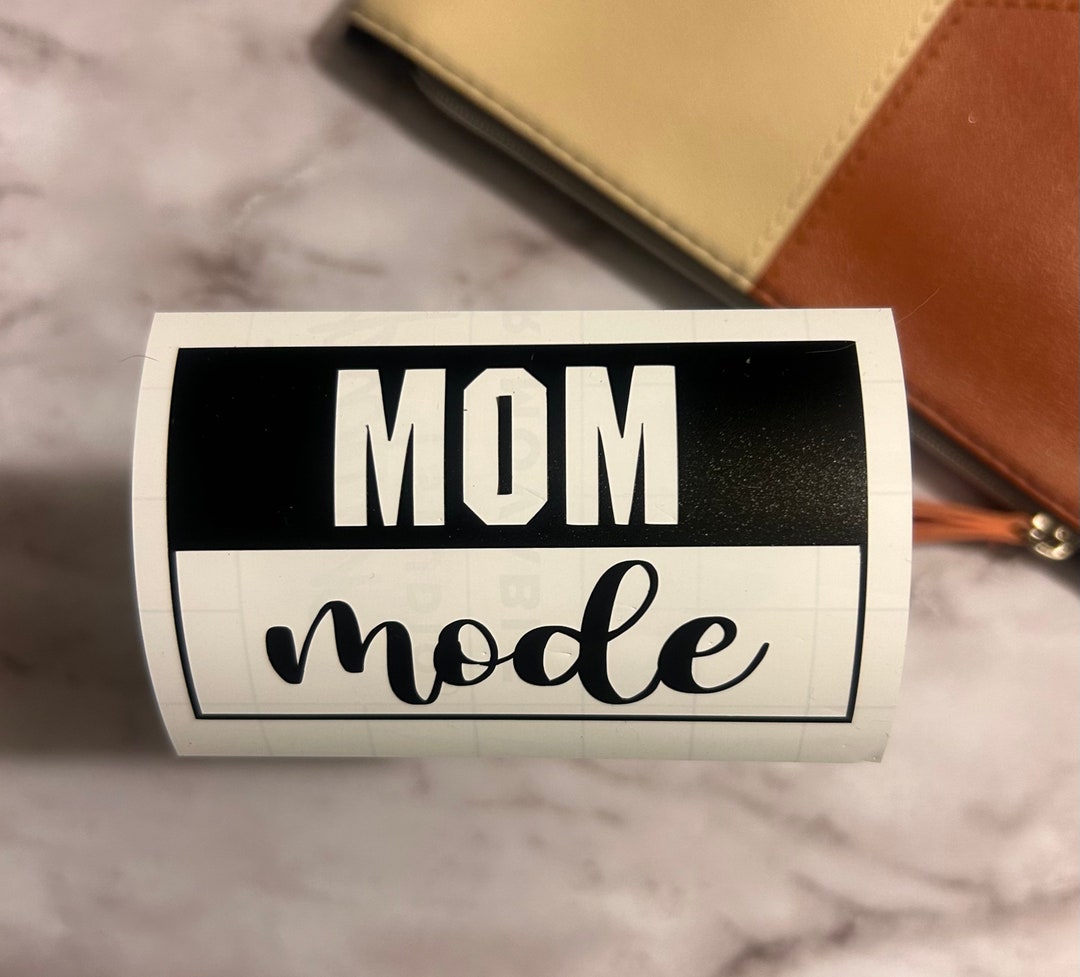 Mom Mode Decal | Mom Mode Decal for Car | Mom Mode Decal for Laptop ...
