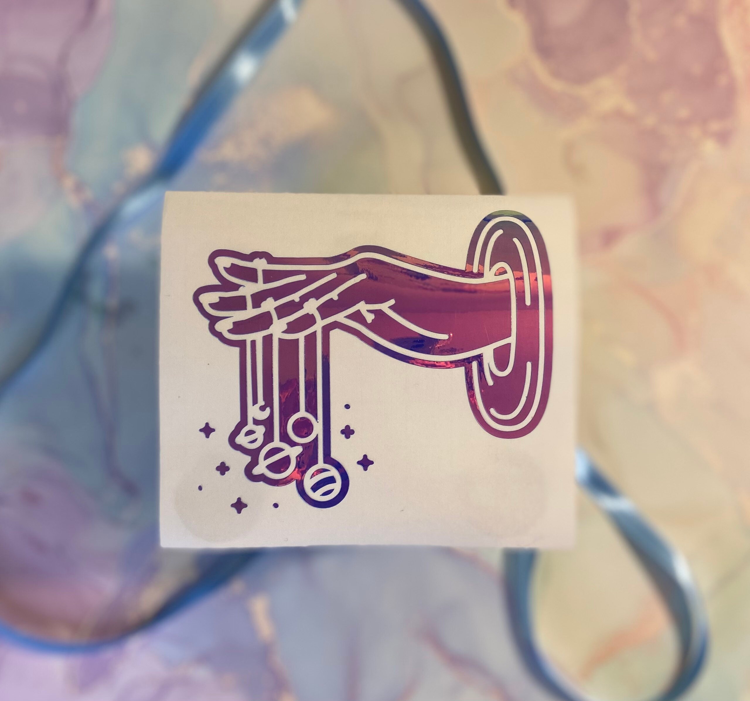 Holding Space Decal Celestial Holding Space Decal for Car | Etsy