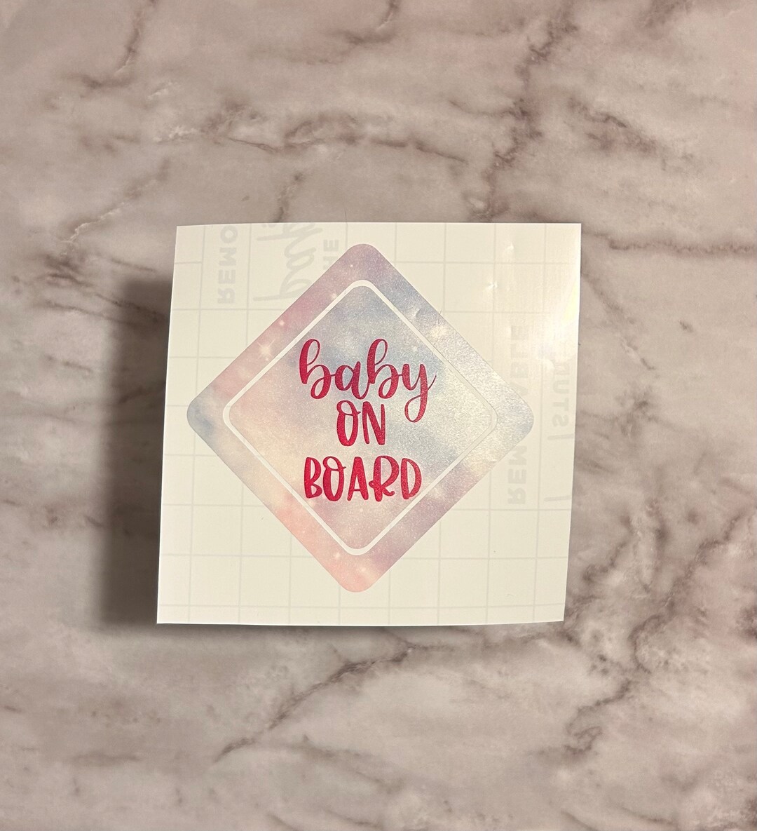 Baby on Board Decal | Caution Sign Baby on Board | Baby on Board Decal ...