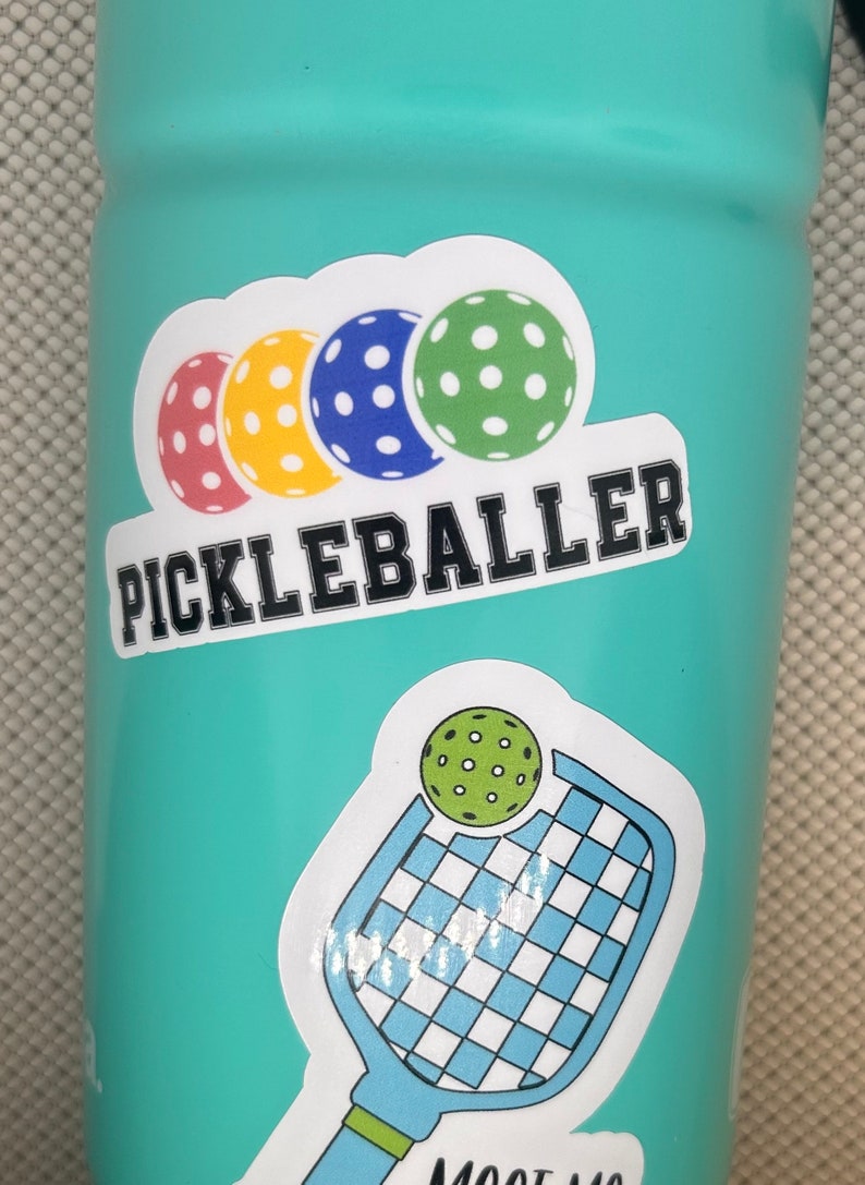 Pickleballer Sticker Gift for Pickleball Players - Etsy