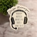Stage Manager Vinyl Sticker - Etsy