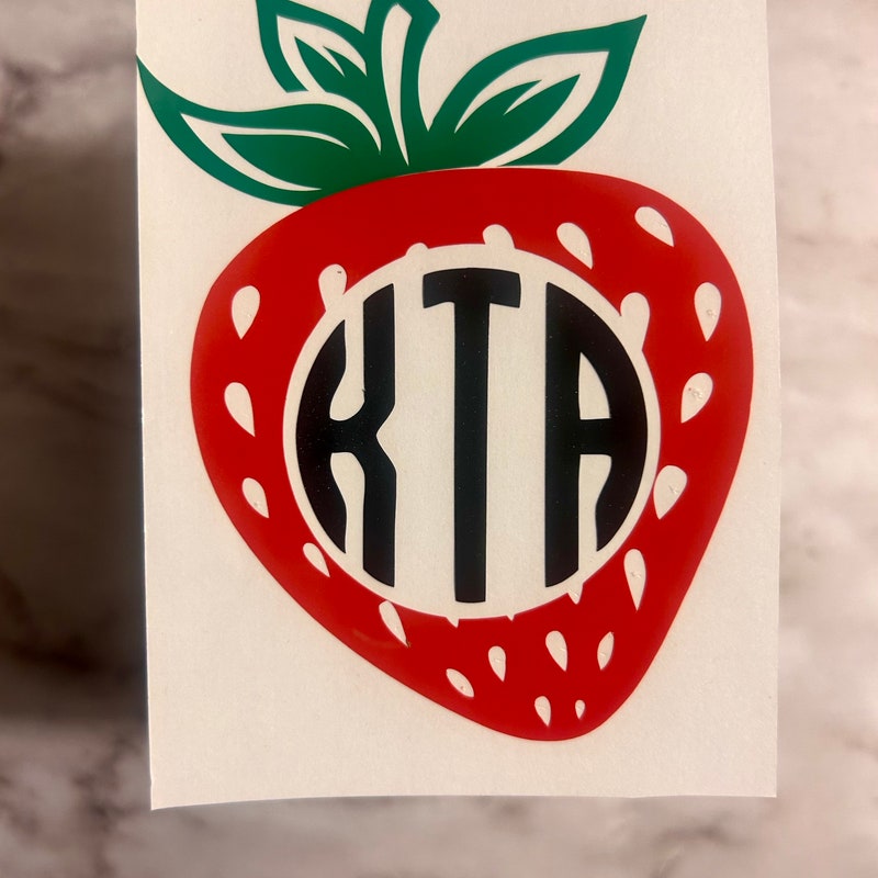 Strawberry Decals - Etsy