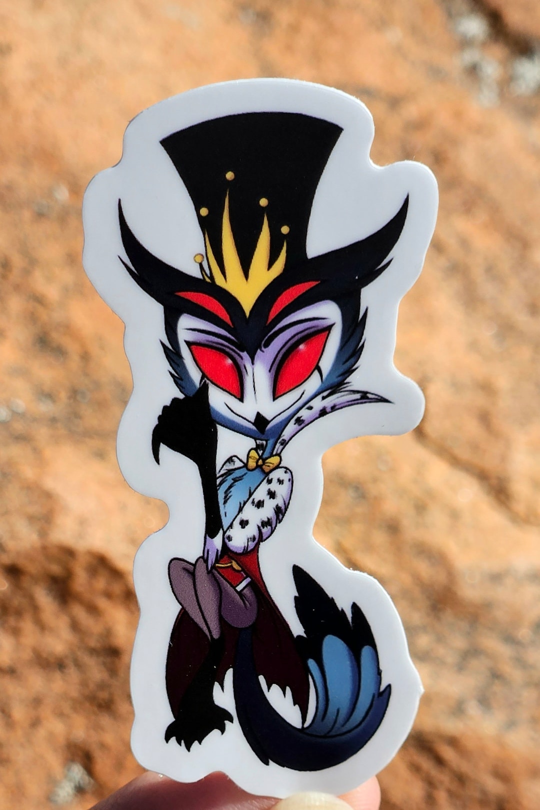 Stolas Helluva HB 2 Vinyl Sticker Original Art - Etsy