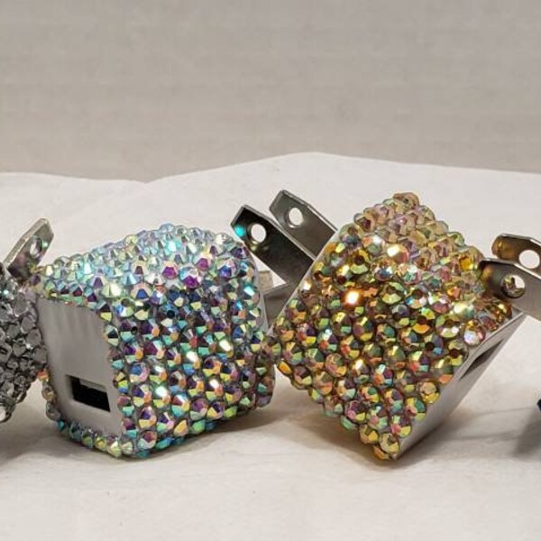 Rhinestone Charger - Etsy