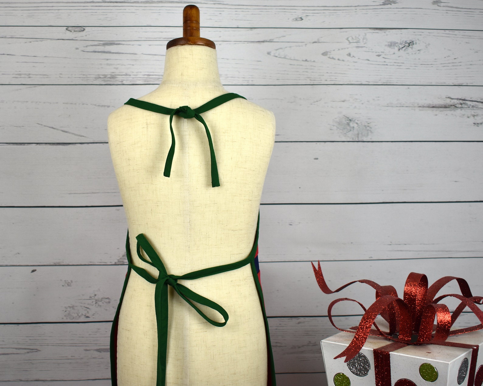 Santa's Helper Apron Christmas Kid's Apron Kid's - Etsy