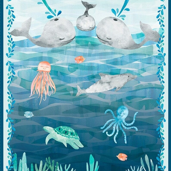 Ocean Quilt Panel - Etsy