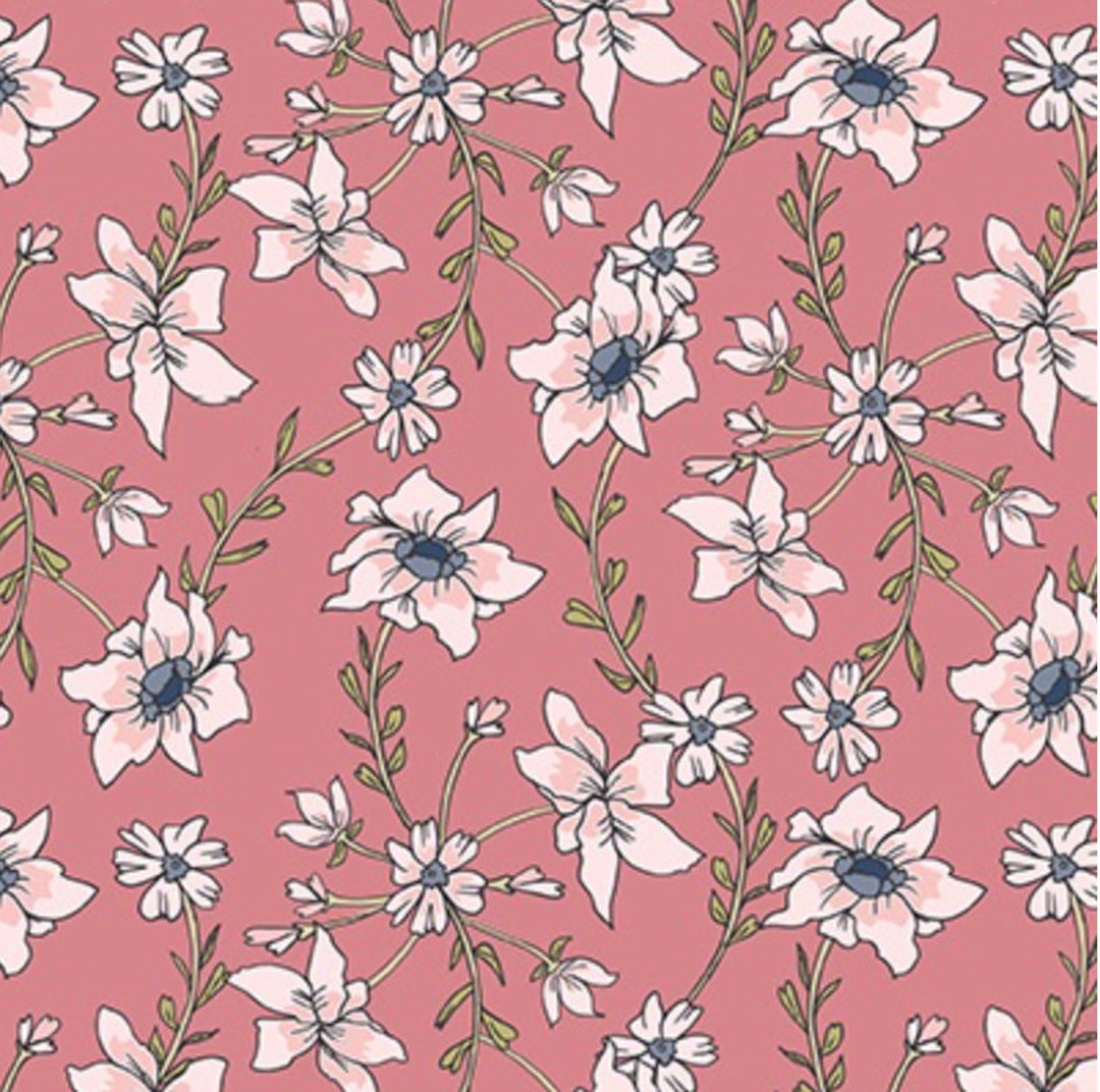 RARE - 32" REMNANT - Sweet Stems by Sue Daley and Gabrielle Neil for ...