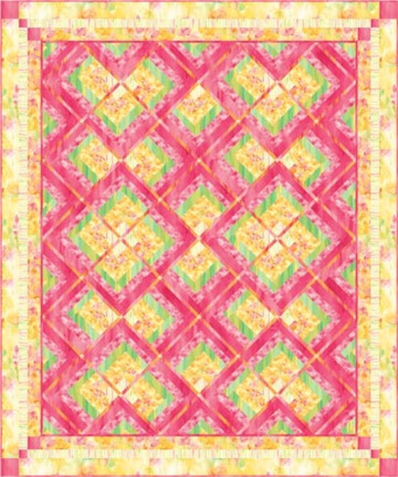 By The Continuous HALF YARD Watercolor Impressions Radiance | Etsy