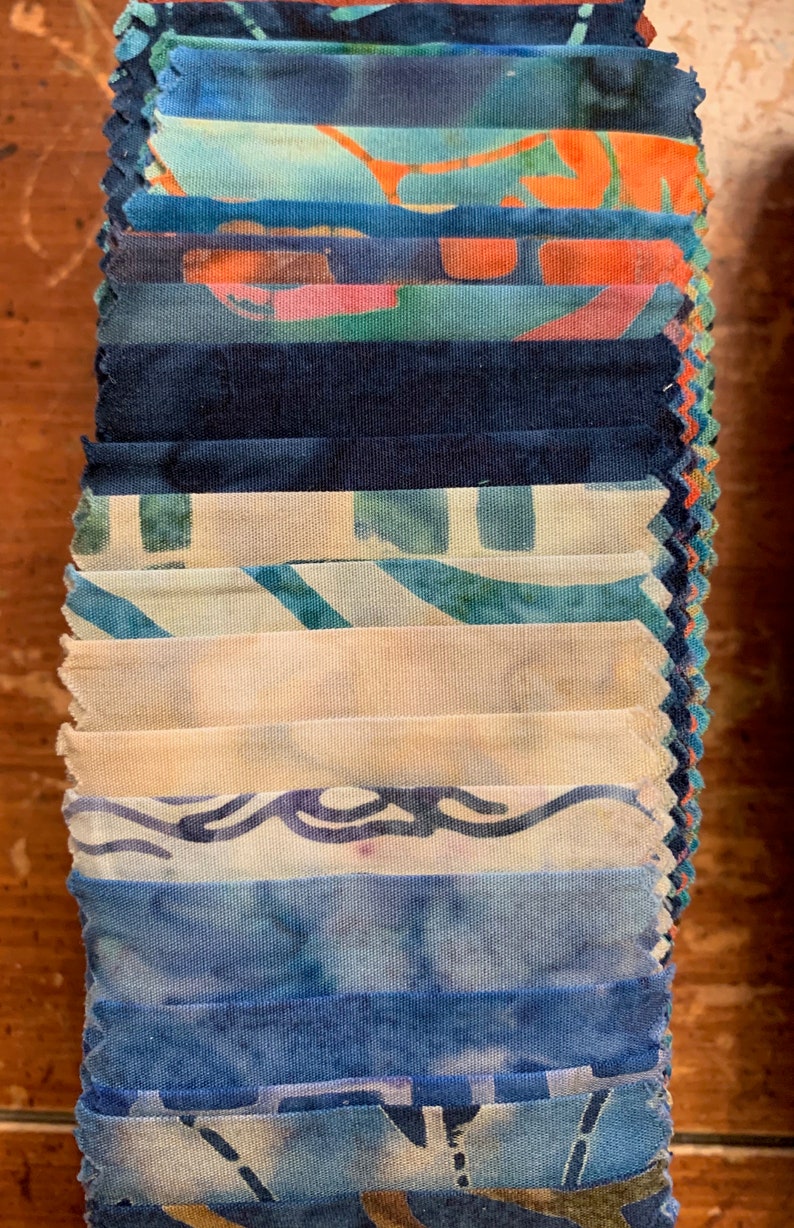 BATIK QUILT KIT Patchwork Swoon Pattern Kit Includes All | Etsy