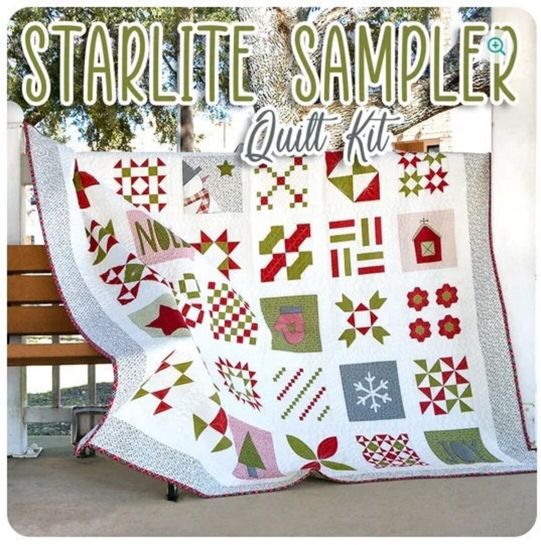 BOXED QUILT KIT - Red Barn Christmas by Sweetwater for Moda, #KIT55530 ...