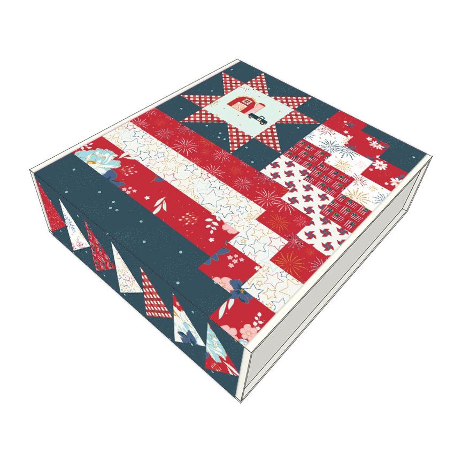 63” X 85” BOXED KIT - Heartland Quilt Kit by Beverly Mccullough for ...