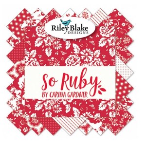 RARE - by the Continuous HALF YARD - so Ruby by Carina Gardner for ...