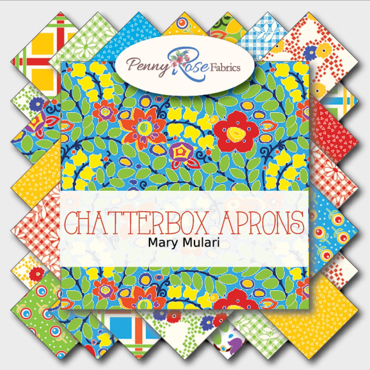 By the HALF YARD - Chatterbox Aprons by Mary Mulari for Penny Rose # ...
