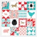 RARE 24 X 44 PANEL Farm Charm by Gingiber for Moda Fabrics, Pattern ...