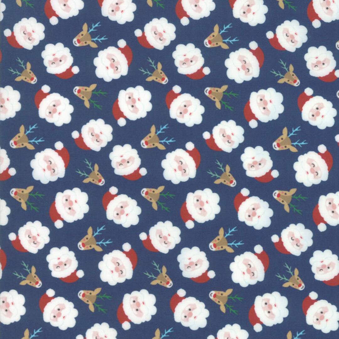 RARE - 22" REMNANT - Jolly Season by Abi Hall for Moda Fabrics, #35340 ...
