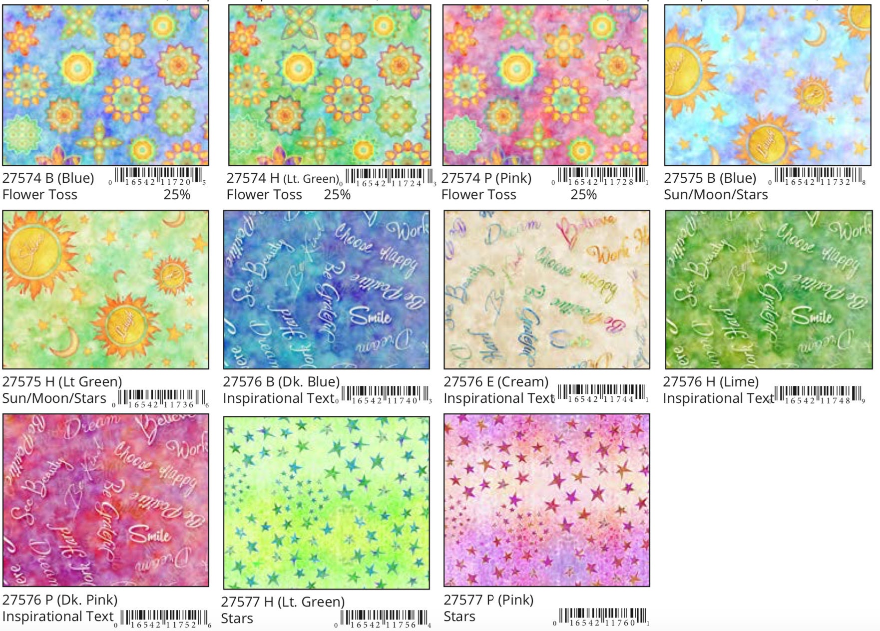 RARE by the Continuous HALF YARDS Dream Big by Dan Morris - Etsy