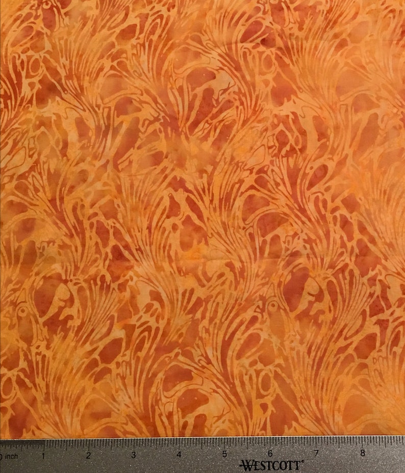 RARE 25 REMNANT Tonga Batiks Fire Storm by Timeless - Etsy
