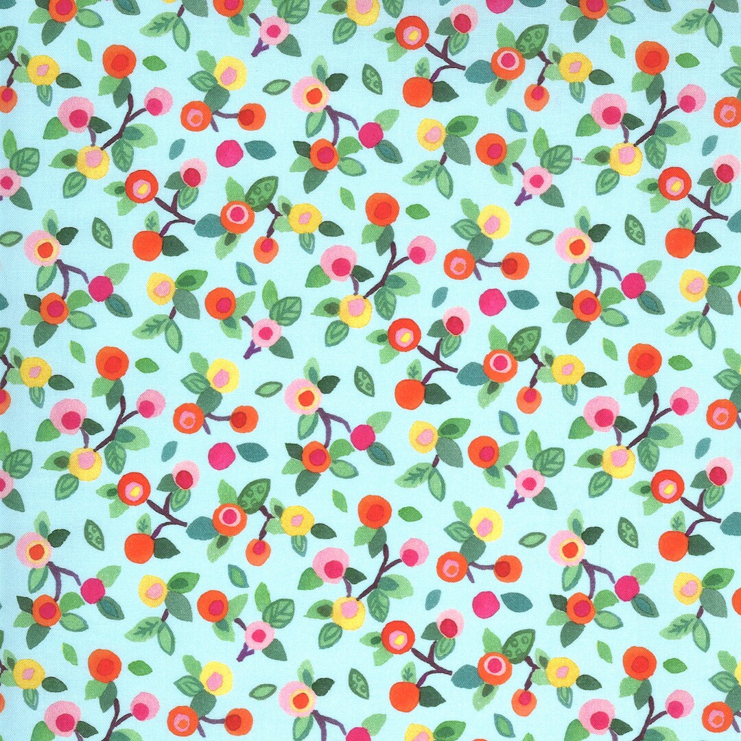 RARE - by the Continuous HALF YARD - Fanciful Forest by Momo for Moda ...