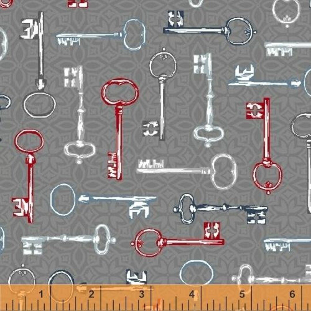 RARE - by the Continuous HALF YARD - Love From Paris by Whistler ...