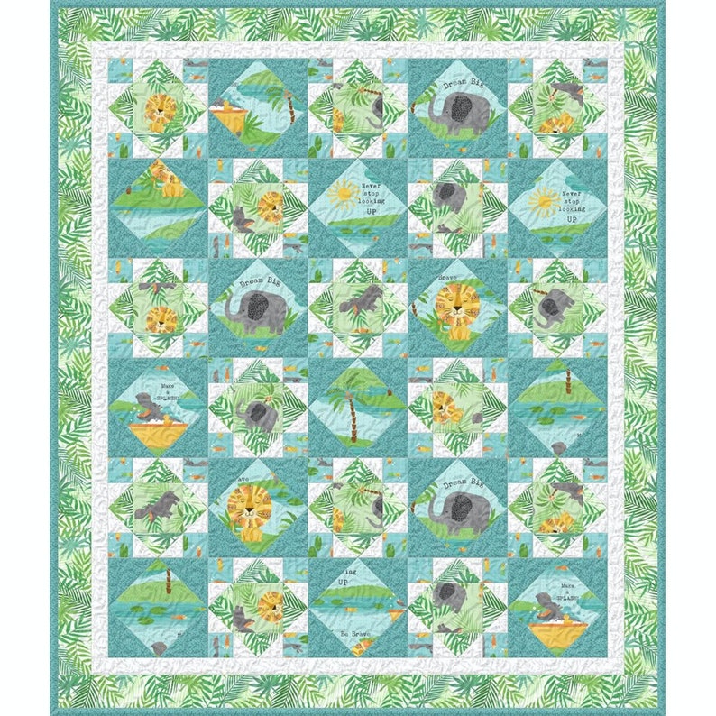 RARE By The Continuous HALF YARD Dream Big by Anne Rowan | Etsy