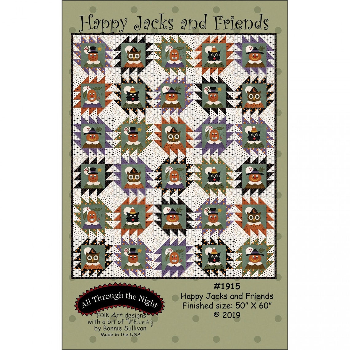 By the Continuous HALF Yard - Happy Jacks FLANNELS by Bonnie Sullivan ...