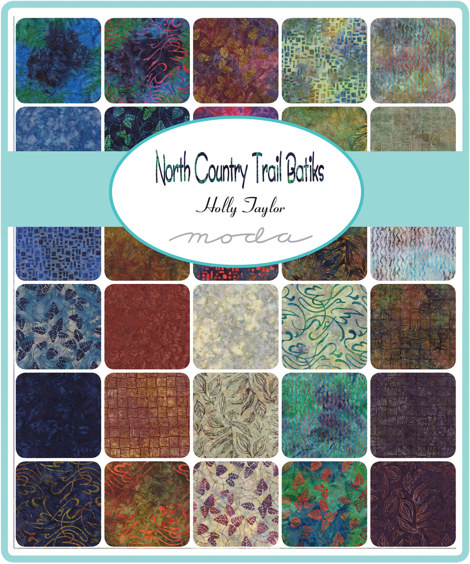 BATIK QUILT KIT - Patchwork Swoon Pattern, Kit Includes All the Fabrics ...