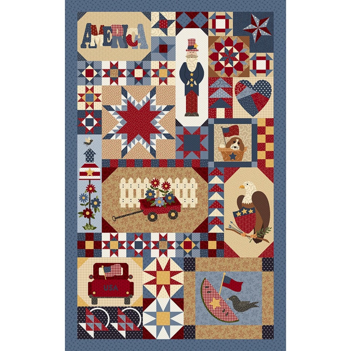 RARE - 27” X 44” - Patches of Americana for Marcus, #R23-0792-0110 ...