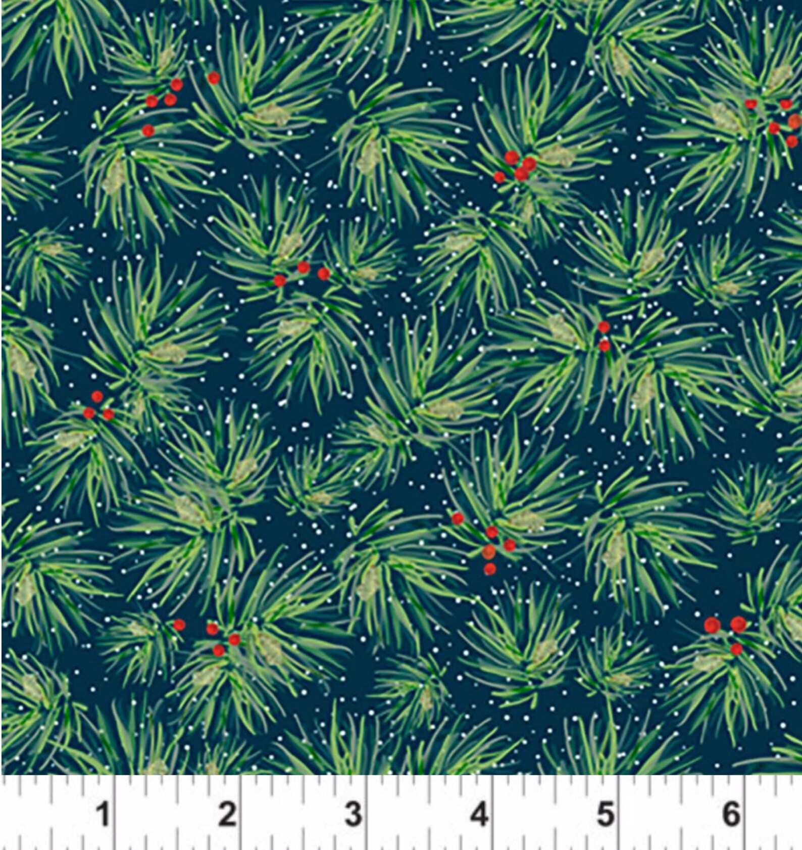 RARE by the Continuous HALF YARDS First Frost Deer | Etsy