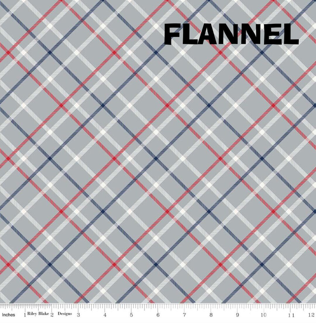 RARE - 13" REMNANT - Play Ball 2 FLANNEL by Lori Whitlock for Riley ...
