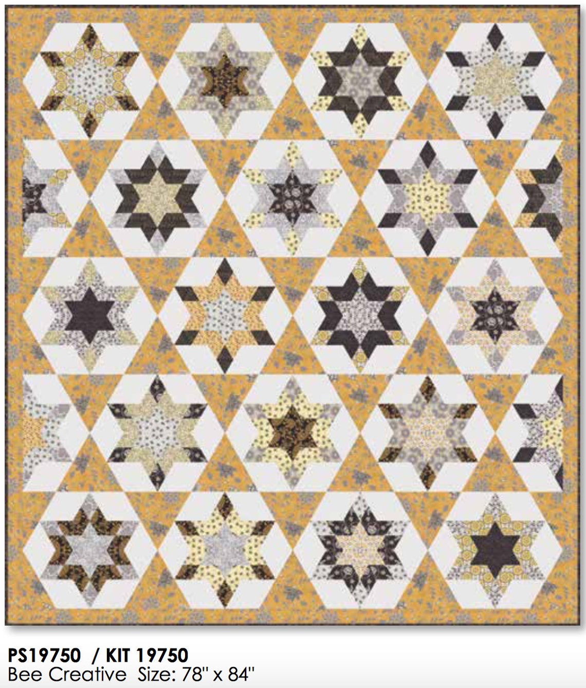 By the Continuous HALF YARD - Bee Creative by Deb Strain for Moda ...