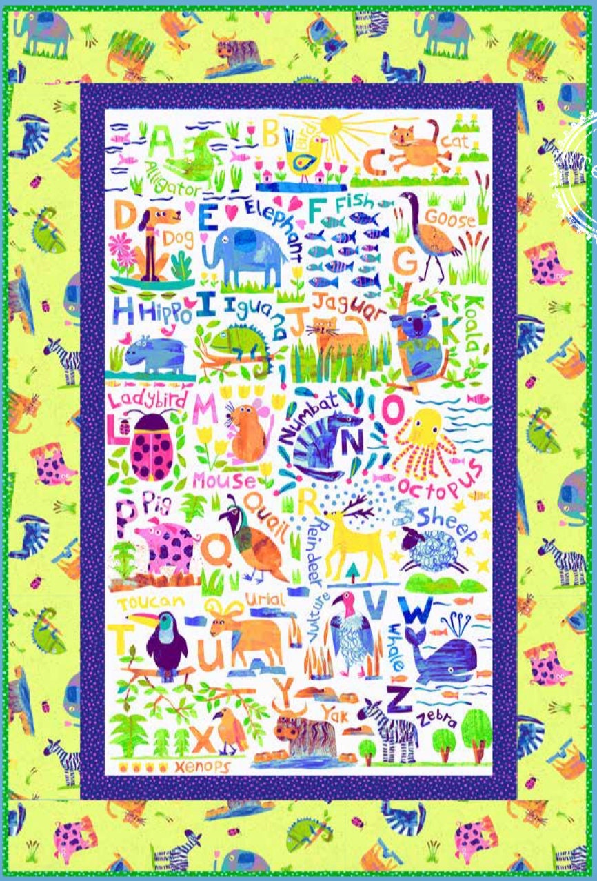 RARE by the Continuous HALF YARDS Animal Magic by Tracey - Etsy