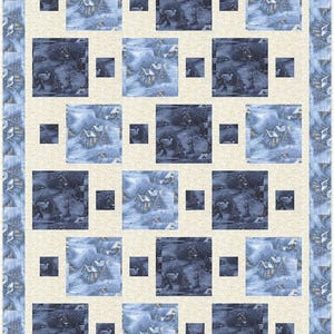 Rare - by the Continuous HALF YARDS - Blizzard Blues by Moda Fabrics ...