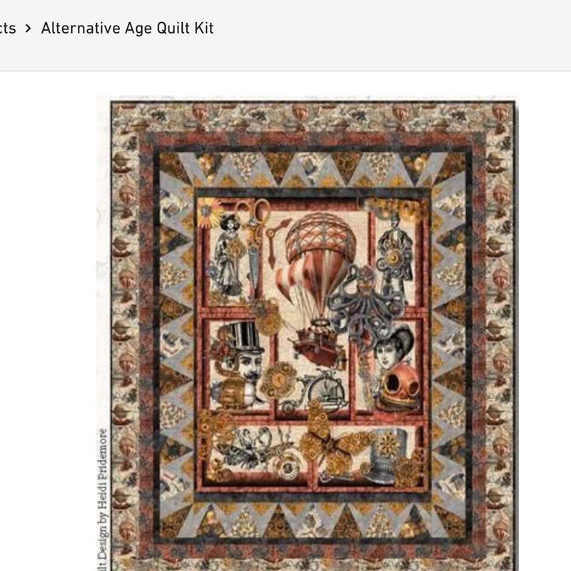 Steampunk Quilt Kit - Etsy
