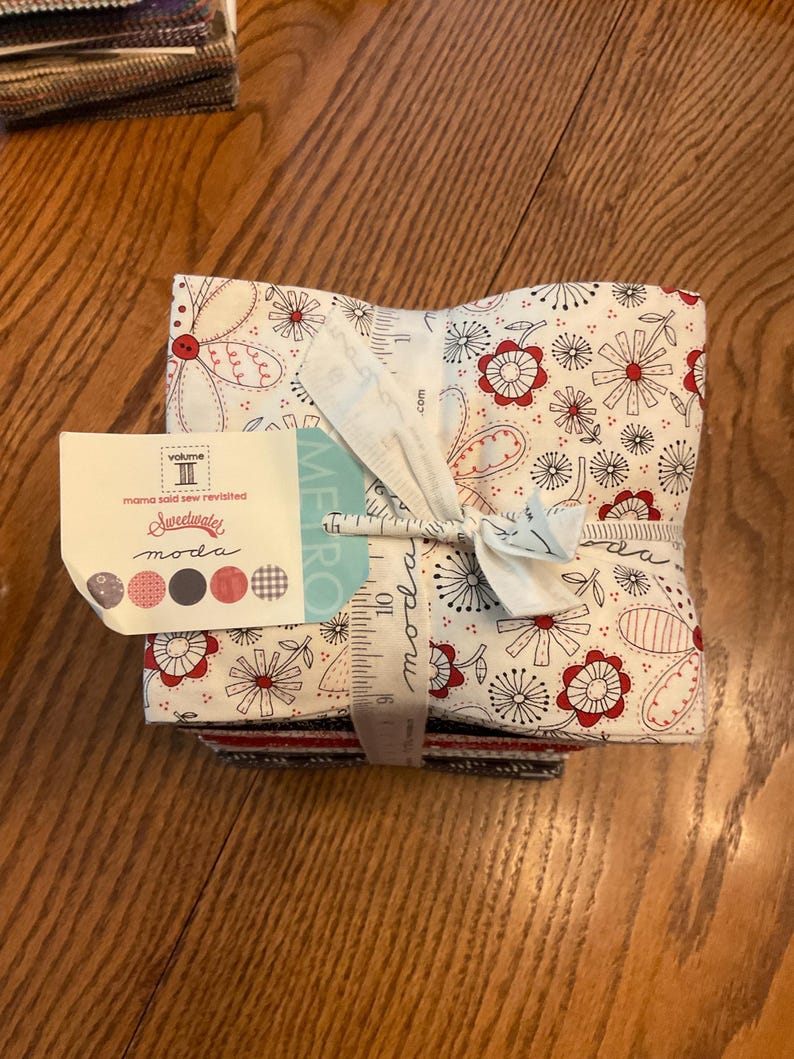 Rare Moda Fat Quarter Bundle: Sweetwater Mama Said Sew, 40 Piece - Etsy