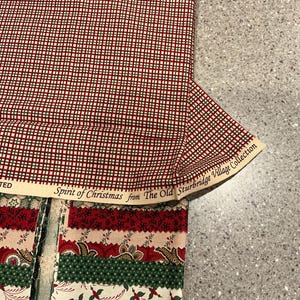 Old Sturbridge Village Collection Spirit of Christmas 10 Fat Quarters ...