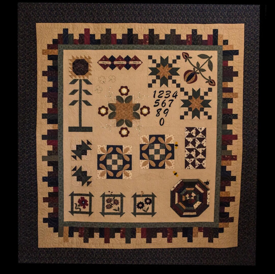 Bound to the Prairie Kansas Trouble Moda Quilt Kit and Spiral Book - Etsy