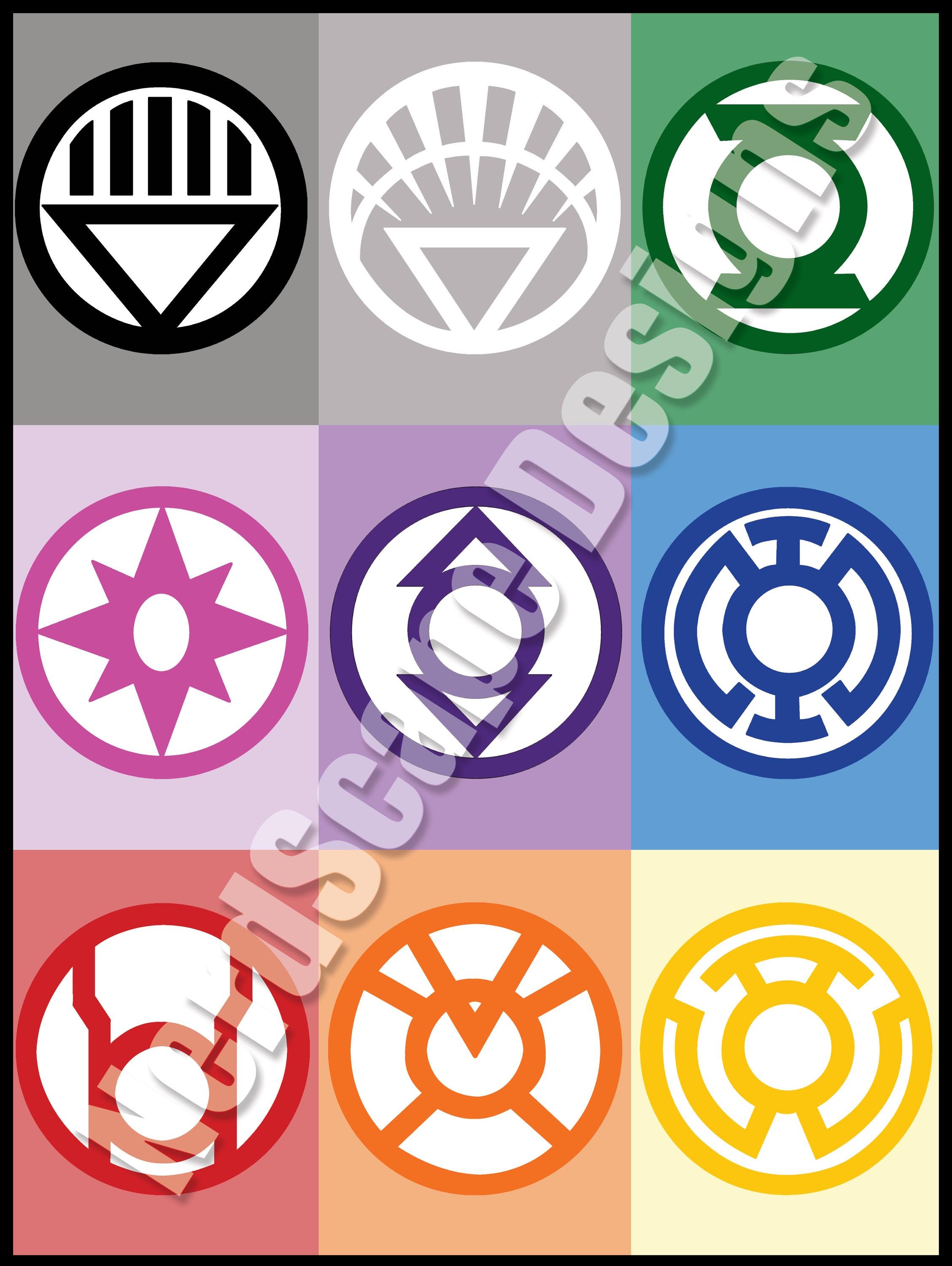 Lantern Corps Logo Green Lantern Corps Designs, Themes, Templates And