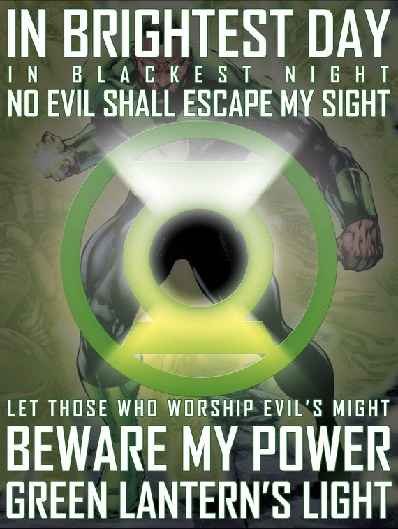 Green Lantern Oath