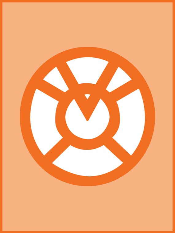 Orange Lantern Symbols