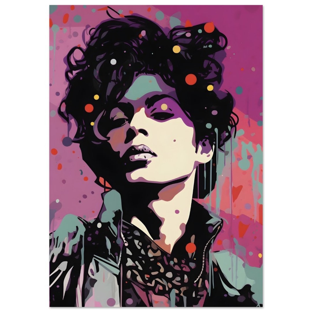 Prinz, Prinz Print, Prinz Poster, Prinz Kunst, Großposter, Musik Poster ...