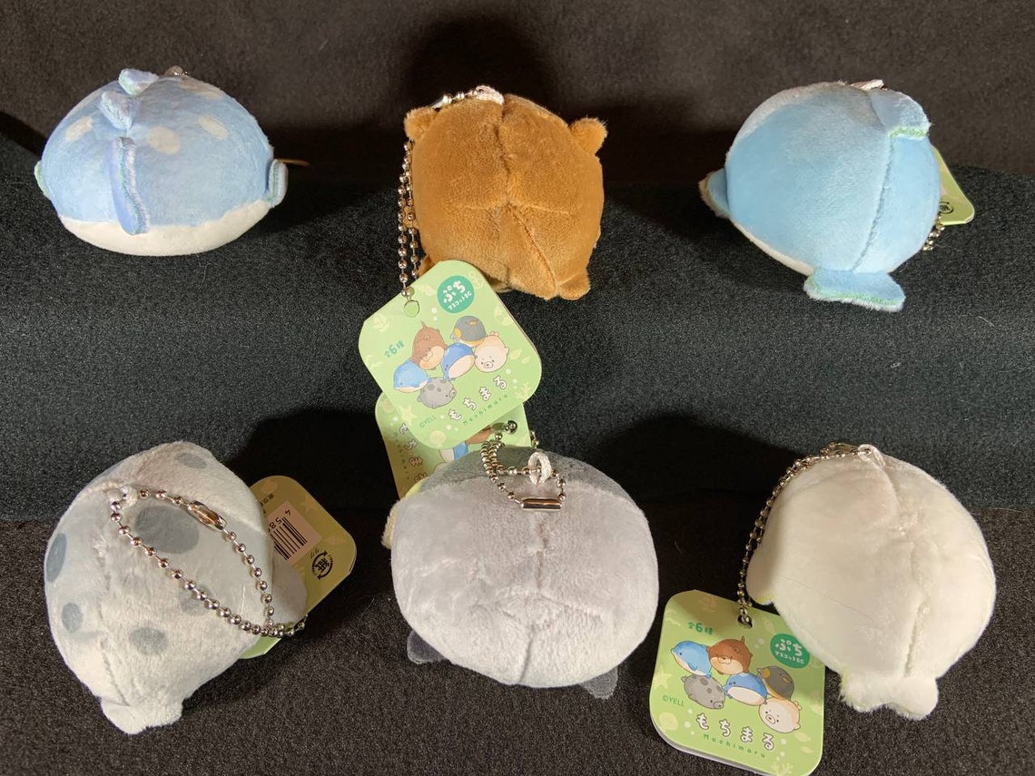 Mochimaru Ocean Friends Keychain Plush - Etsy